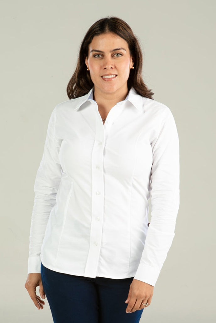 Blusa Omega marca Antum. Color Amarillo paja y Talla XS. Diversos